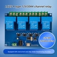 12V 30mAh 4 Channel Relays Switches Module For Automation Systems And ...