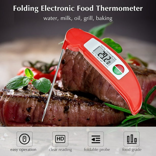 Amdohai Thermometer Instant Read Digital Cooking Thermometer ℃/℉ Switch ...