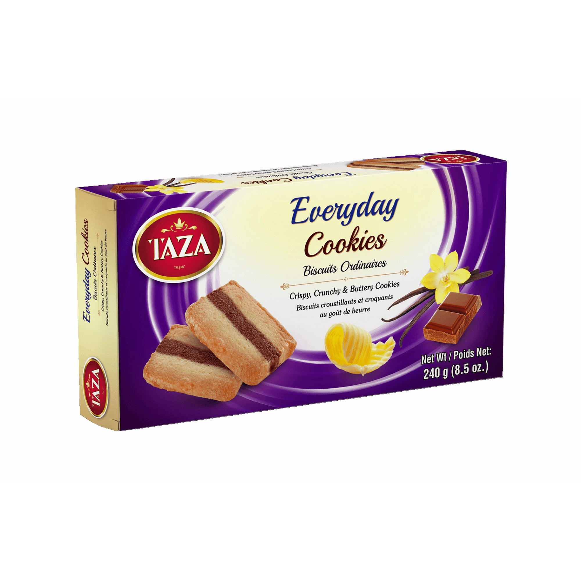 Click here for Taza Food Products Taza Cookies - Everyday 240gm prices