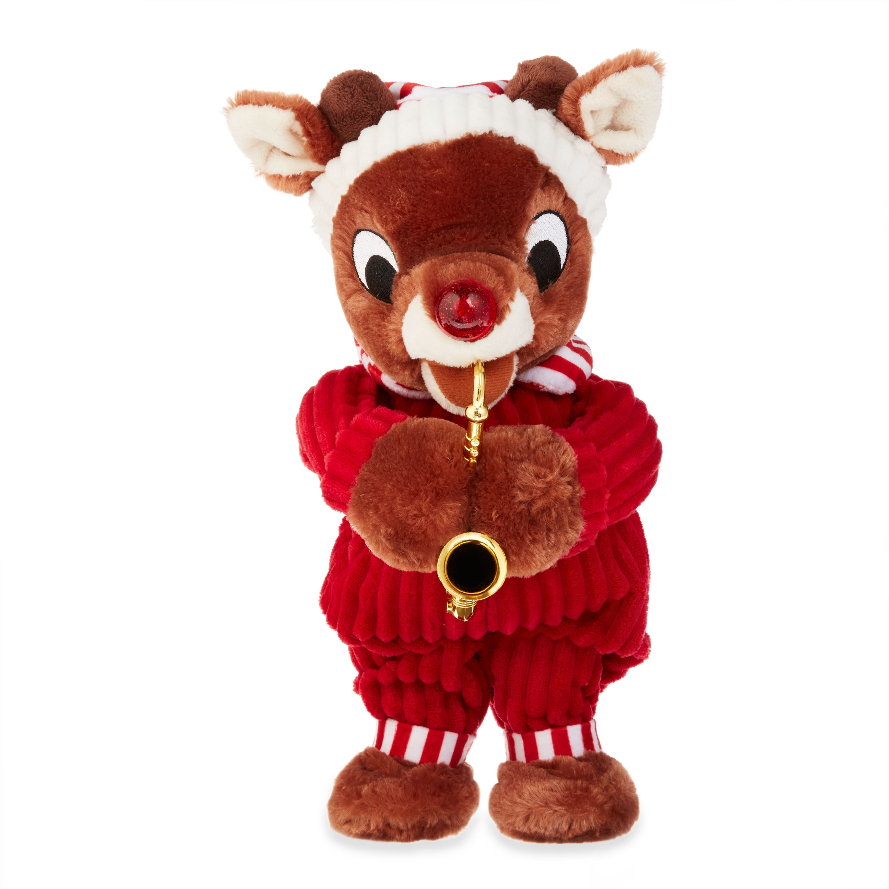 Rudolph The Red Nosed Reindeer Animated Rudolph With Saxophone plush ...