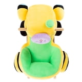 Rocking Train Toy- Kids Ride Plush Stuffed Ride on Wooden Rockers with ...