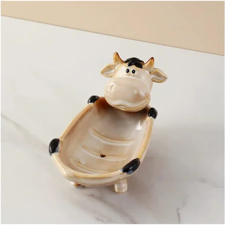 Ceramic Soap Dish Soap Boxes Bathroom Home Soap Container Soap Tray ...