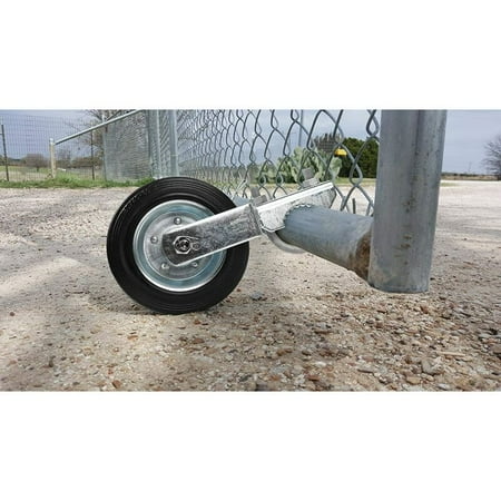 Gate Wheel for Metal Swing Gate with 1-5/8 Thru 2 Gate Frames, Gate ...