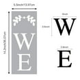 Welcome Sign Stencil, Large Letter Stencils for Painting on Wood ...