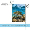 Toland Home Garden Smallmouth Bass Pond Fishing Fish Flag Double Sided ...
