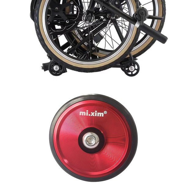 Bicicleta Plegable Transporte Plegable Rueda Rojo Macarena Bicicleta ...