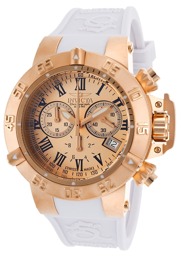 Invicta Women's 16878 Subaqua Analog Display Swiss Quartz White Watch ...