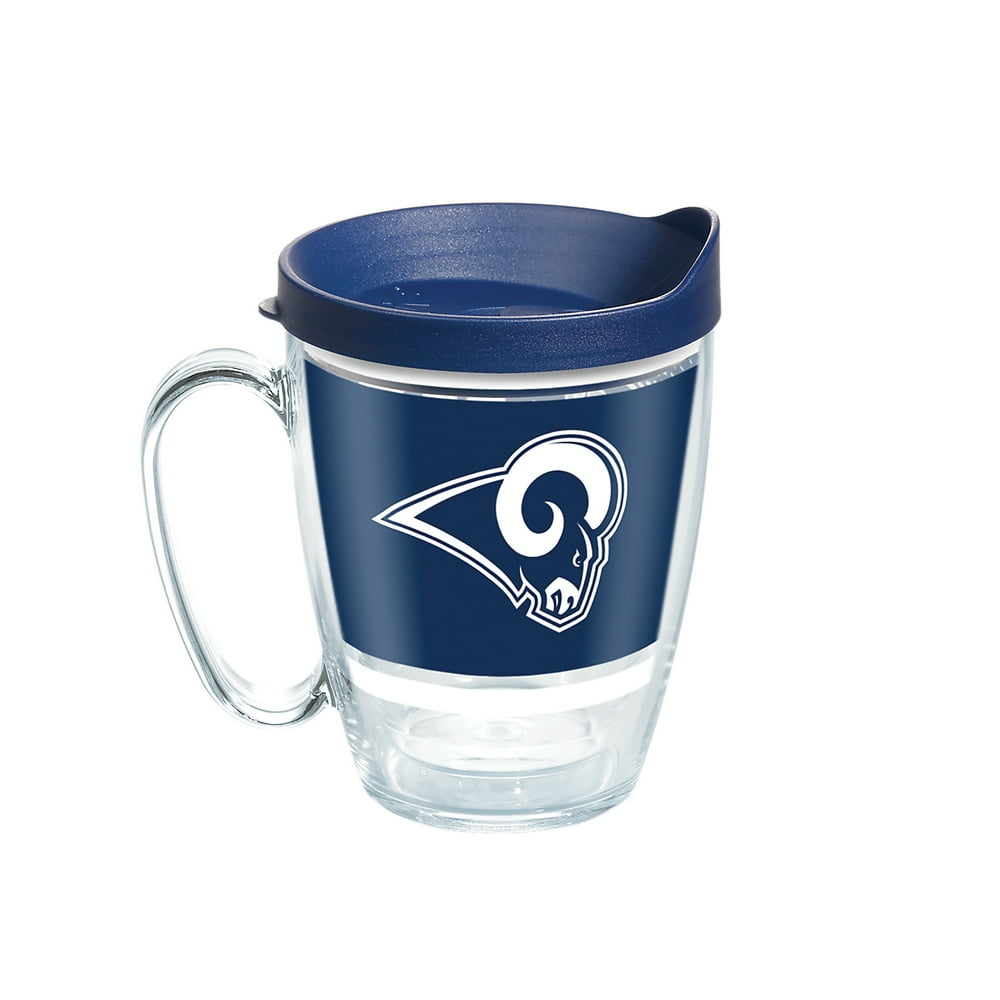 NFL Los Angeles Rams Legend 16 oz Coffee Mug with lid - Walmart.com ...