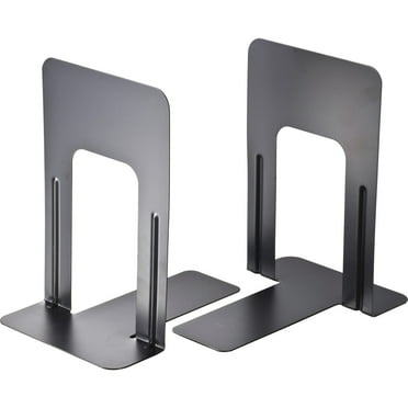 Universal Magnetic Bookends, 6 x 5 x 7, Metal, Black - Walmart.com