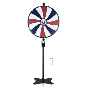 WinSpin 24" Carnival Game Spinner Stand with Color Dry Erase, Tabletop ...
