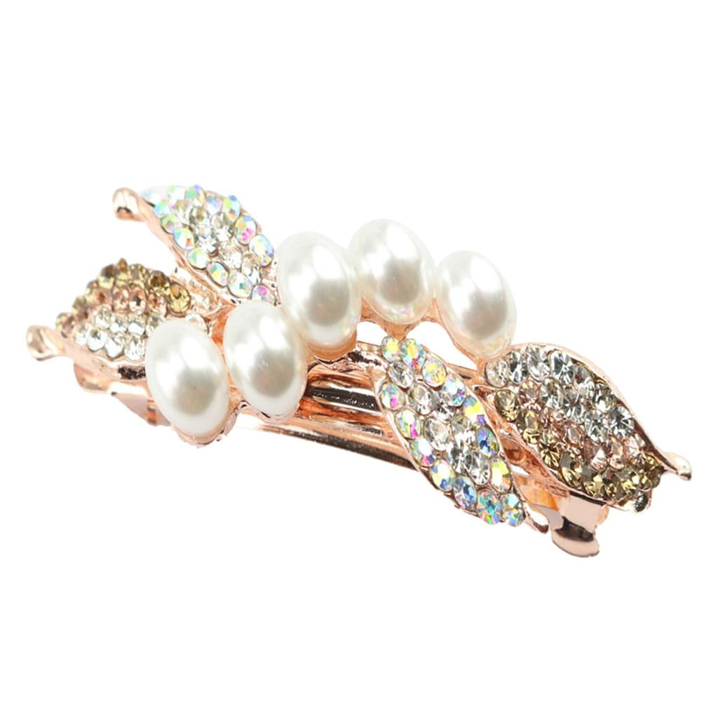 Sparkly Hair Clips Barrettes For Women Girls, Faux pins Headwear For ...