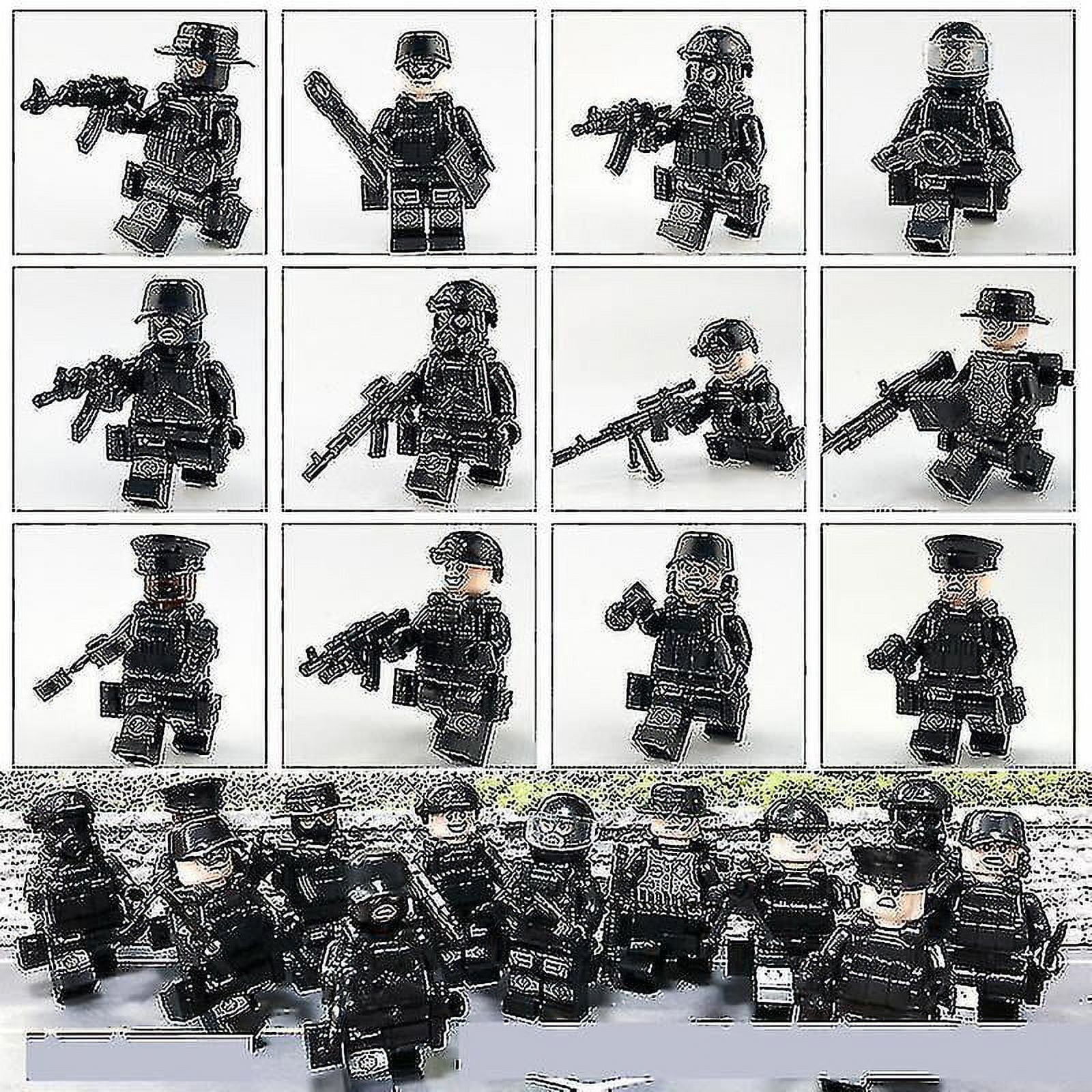 Click here for Yanta 12pcs Black Swat Police Minifigure Building... prices
