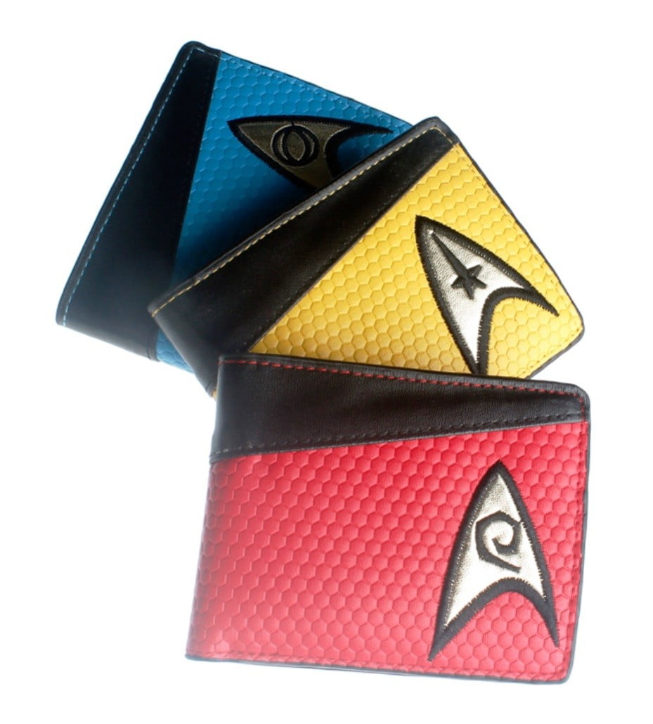 Star Trek Command Science Engineering Set of 3 Bi-Fold Wallets ...