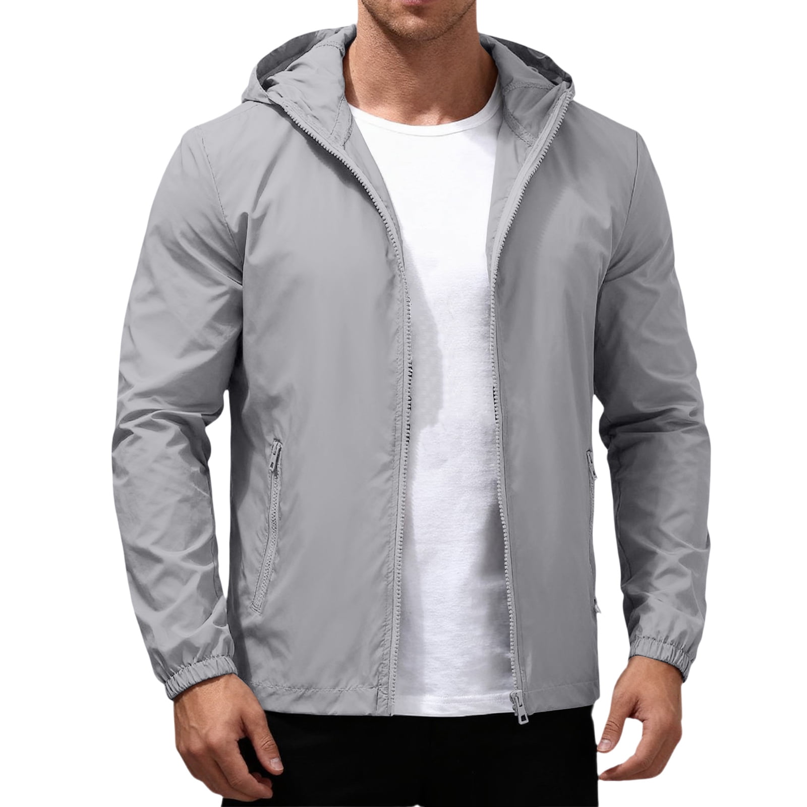 Click here for Yifunin Mens Summer Windbreaker Jacket  Lightweigh... prices