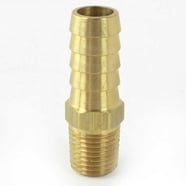 Interstate Pneumatics FST44E Brass Street Pipe Elbow Fitting 1/4" NPT ...