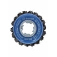 Bosch 3 Inch Wheel Dia. X-Lock Arbor Carbon Steel Knotted Wire Single ...
