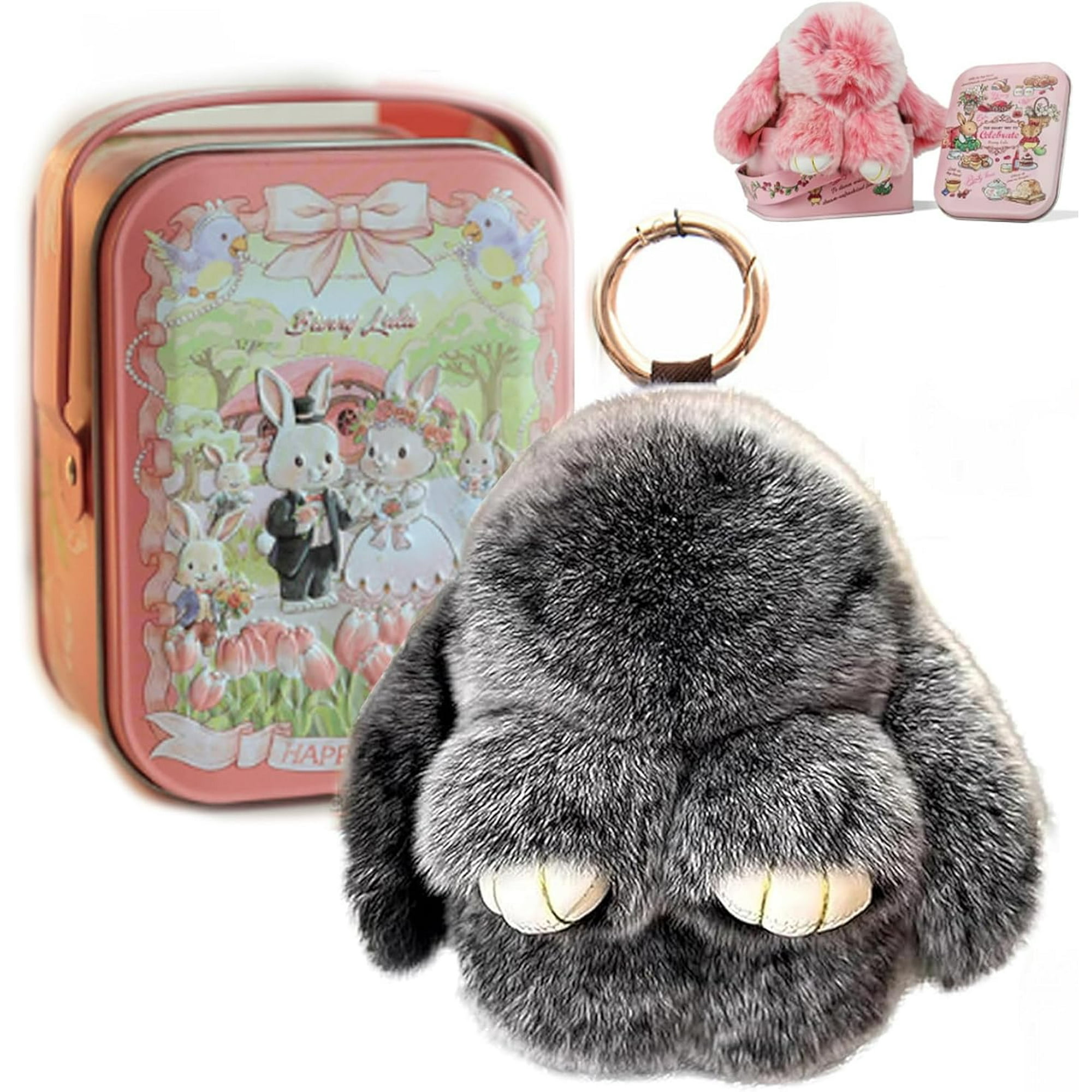 Click here for Gotyou Bunny Lulu Keychain With Tin  Bunnylulu Key... prices