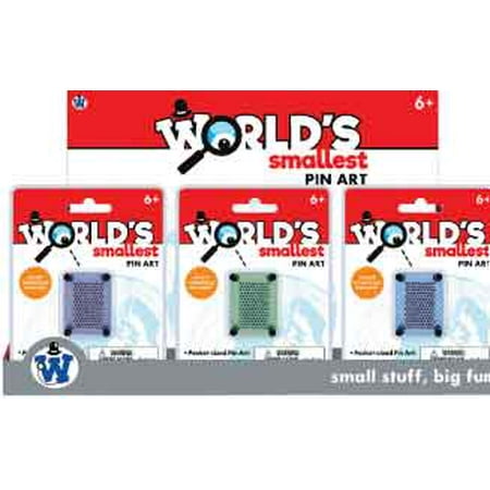 Worlds Smallest Pin Art by Westminster - (Random Colors Vary) | Walmart ...