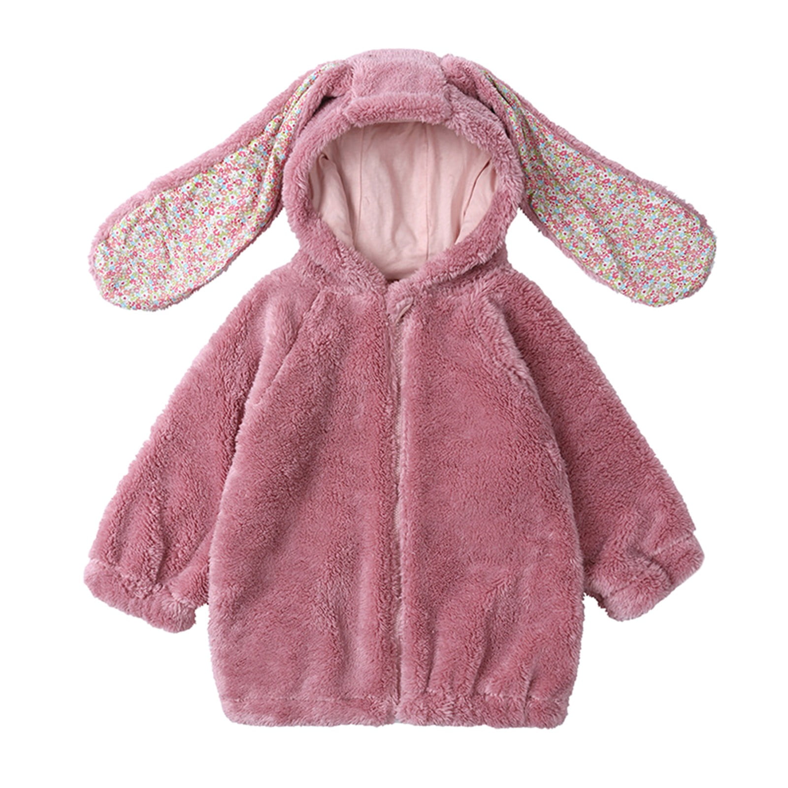 Click here for Xqylos Kids Animal Bunny Jacket With Ears  Plush R... prices