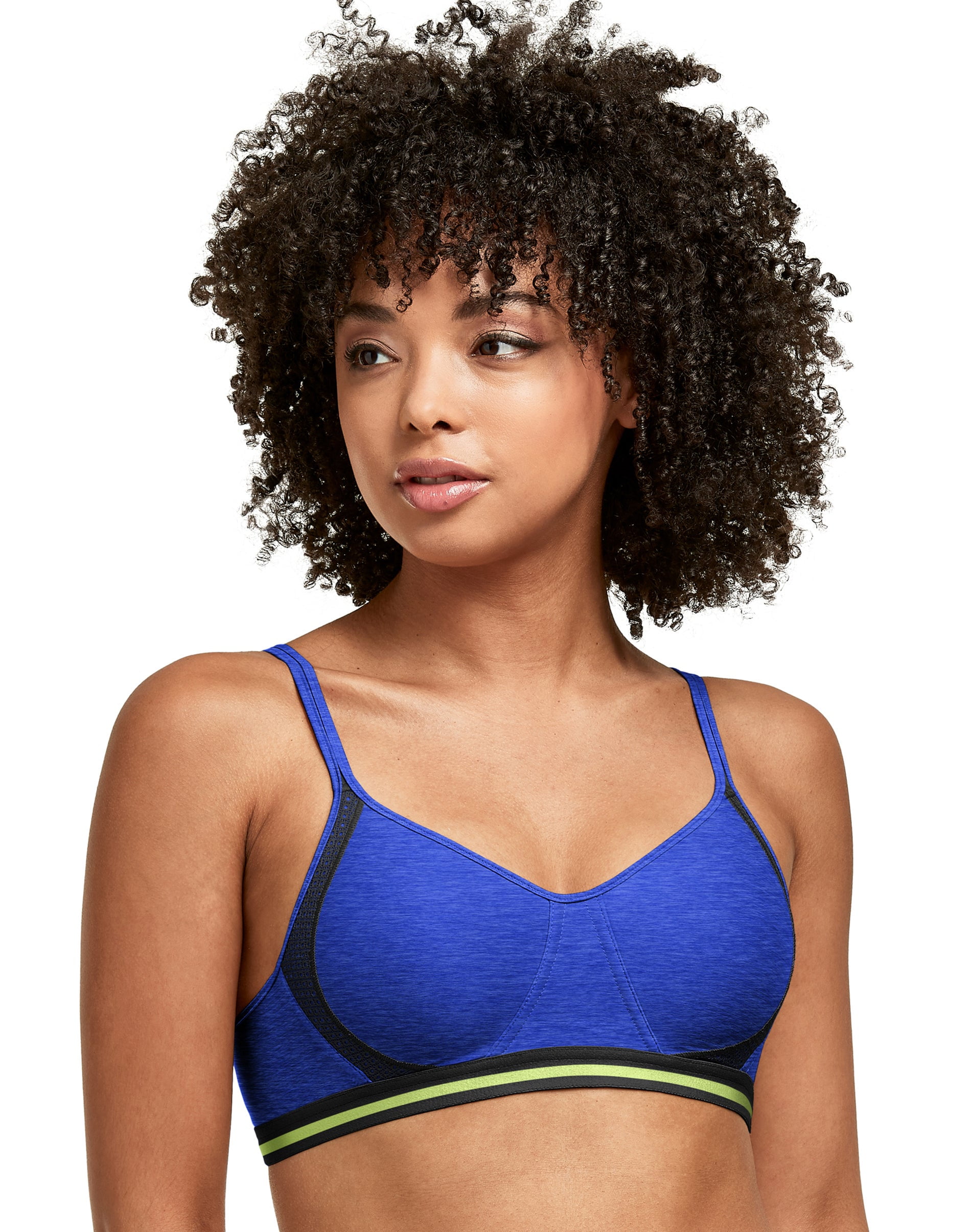 Hanes X Temp Wireless Moisture Wicking T Shirt Bra With Cooling Mesh