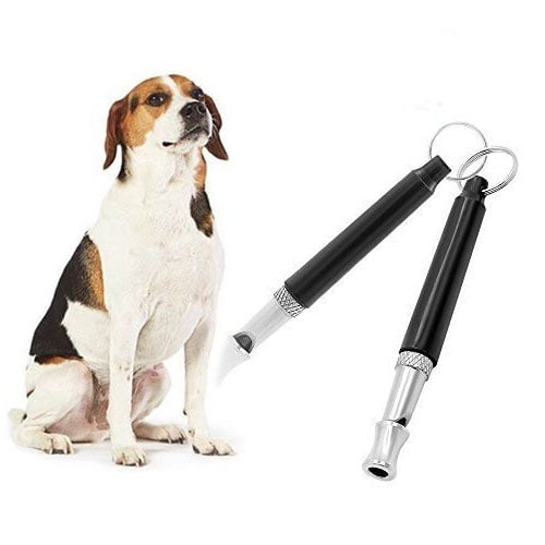 2 Pack Adjustable Pitch Dog Whistle with Lanyard Strap - Ultrasonic ...