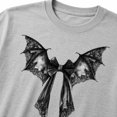 Bat Bow Halloween Graphic T-Shirt, Unisex Classic Fit Tee - Walmart.com