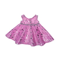 Plush Gear Pink & Silver Party Dress – Fits 14-18" Stuffed Animals ...