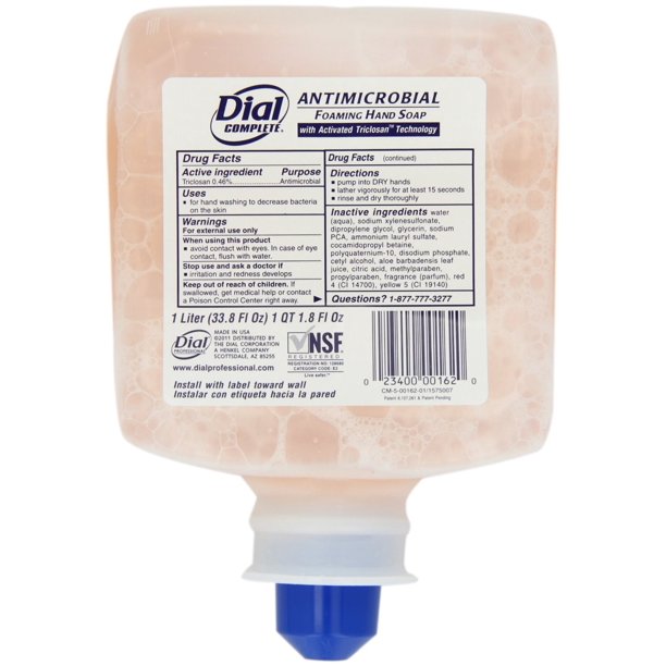 Dial Soap Dial Complete Antimicrobial, 1 L - Walmart.com - Walmart.com