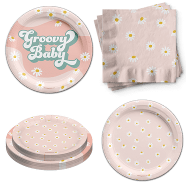 Here Comes the Son Baby Shower Tableware Set Includes Plates and ...
