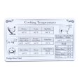 Fridge Door Chef Internal Cooking Temperature Magnet - Plus Bonus ...