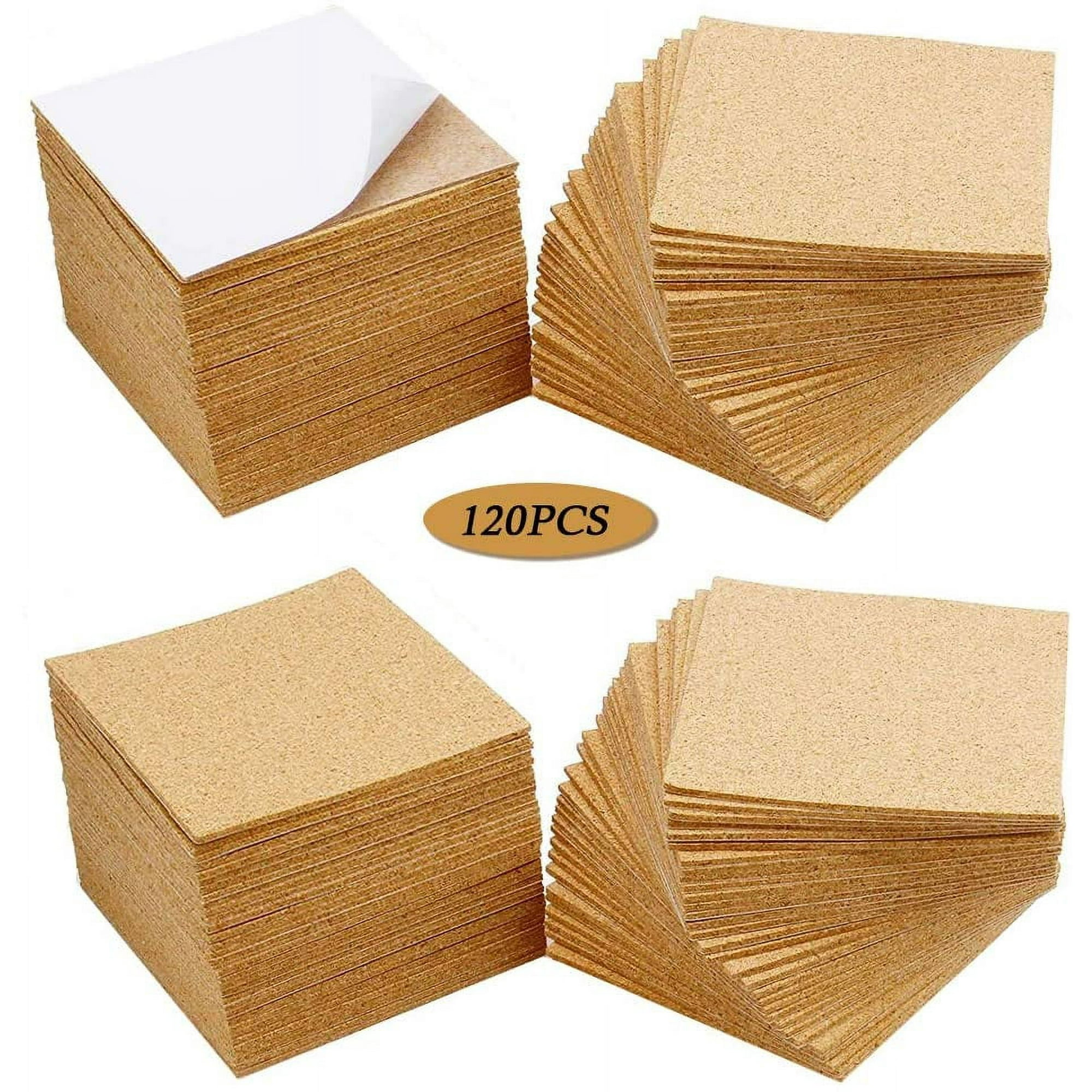 Click here for Unbranded 120pcs Self Adhesive Cork Squares  Motas... prices