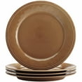 Rachael Ray 16-Piece Cucina Stoneware/Ceramic Dinnerware Set, Mushroom ...