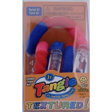 Tangle Jr. Fuzzy Sensory Toy for Kids: Stress Reliever, Brain Teaser ...