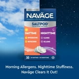 Navage Daytime & Nighttime SaltPods 30-Packs (15 Each Variety) - Salt ...