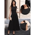 DARING DIVA Women's Maxi Dress Sleeveless Flowy Sundress Long Dresses ...