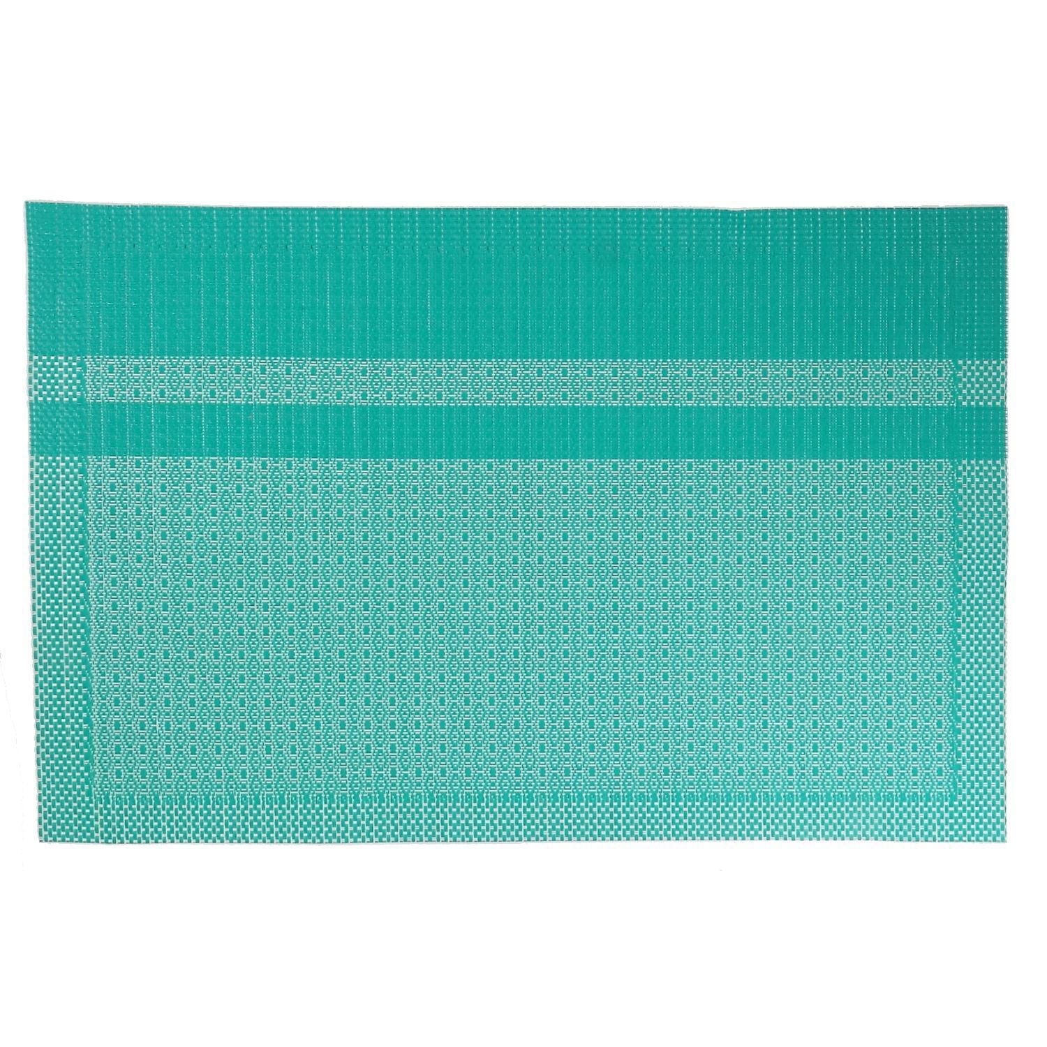 Click here for Ih Casadécor Vinyl Placemat (Honeycomb) (Teal)-Set... prices