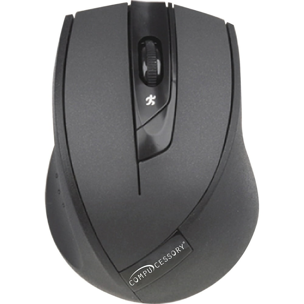 Compucessory VTrack 4 Button Wireless Mouse, Black - Walmart.com ...