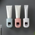 Hesroicy Toothpaste Dispenser Nordic Style Wall-mounted Punch-free ...