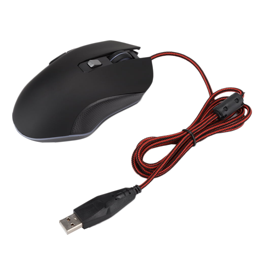 Ratón USB, V1 8 Botones Gaming Gaming Mouse Mouse Eficiencia Óptima ...
