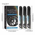 MMJ Car Scratch Repair Pen Black Touch Up Paint for Rim Wheel Scuffs ...