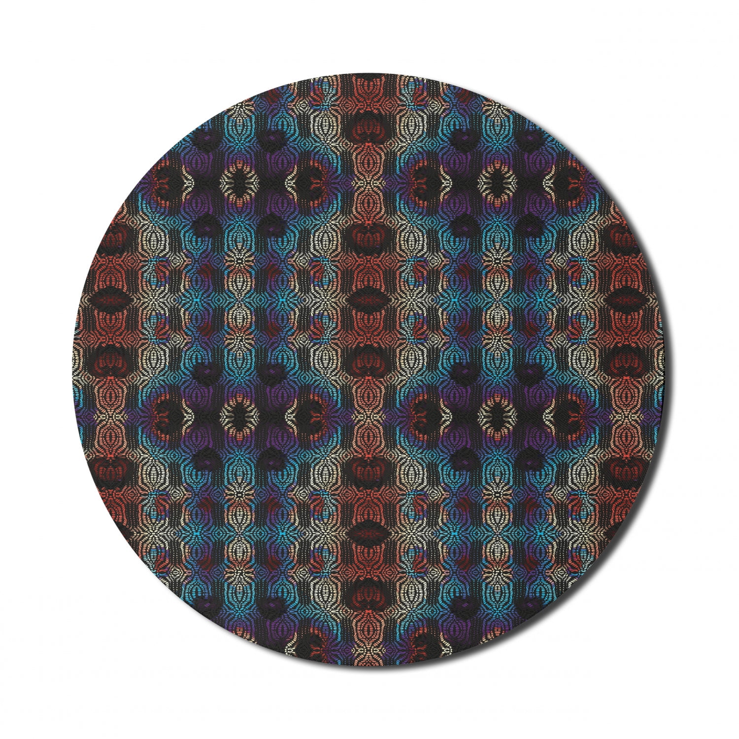 Abstract Mouse Pad for Computers, Ethnic Tribal Inspired Color ...