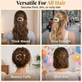 4PC Hair Clips for Women, 2026 New Flat Claw Clips for Women, Casual ...