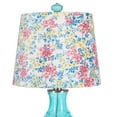 The Pioneer Woman Washy Ditsy Embossed Table Lamp with Pretty Posies ...