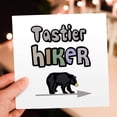 3drose, Funny Cute Tastier Hiker and Bear Cartoon for Hiking and ...