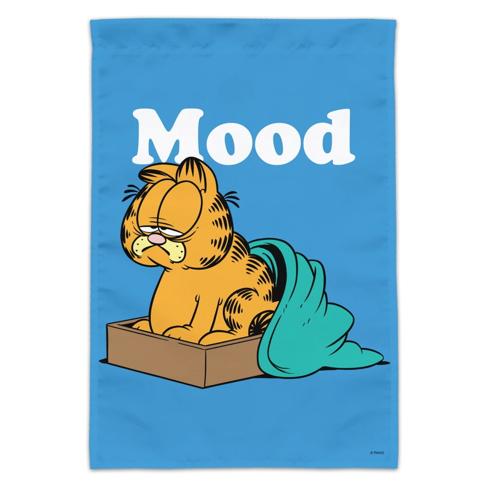 Garfield Mood Garden Yard Flag - Walmart.com