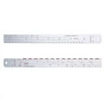 Upgraded Paint Mixing Ratio Ruler Stainless Steel Lightweight Paint ...