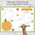 Big Dot of Happiness Pumpkin Patch - Paper Fall, Halloween or ...