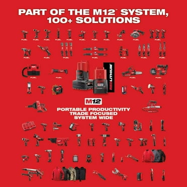 Milwaukee M12 REDLITHIUM HIGH OUTPUT XC5.0 Battery Pack 12V - Walmart.com
