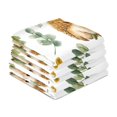 6 Pack Printed Kitchen Dish Towels Soft and Absorbent Dish Cloths ...