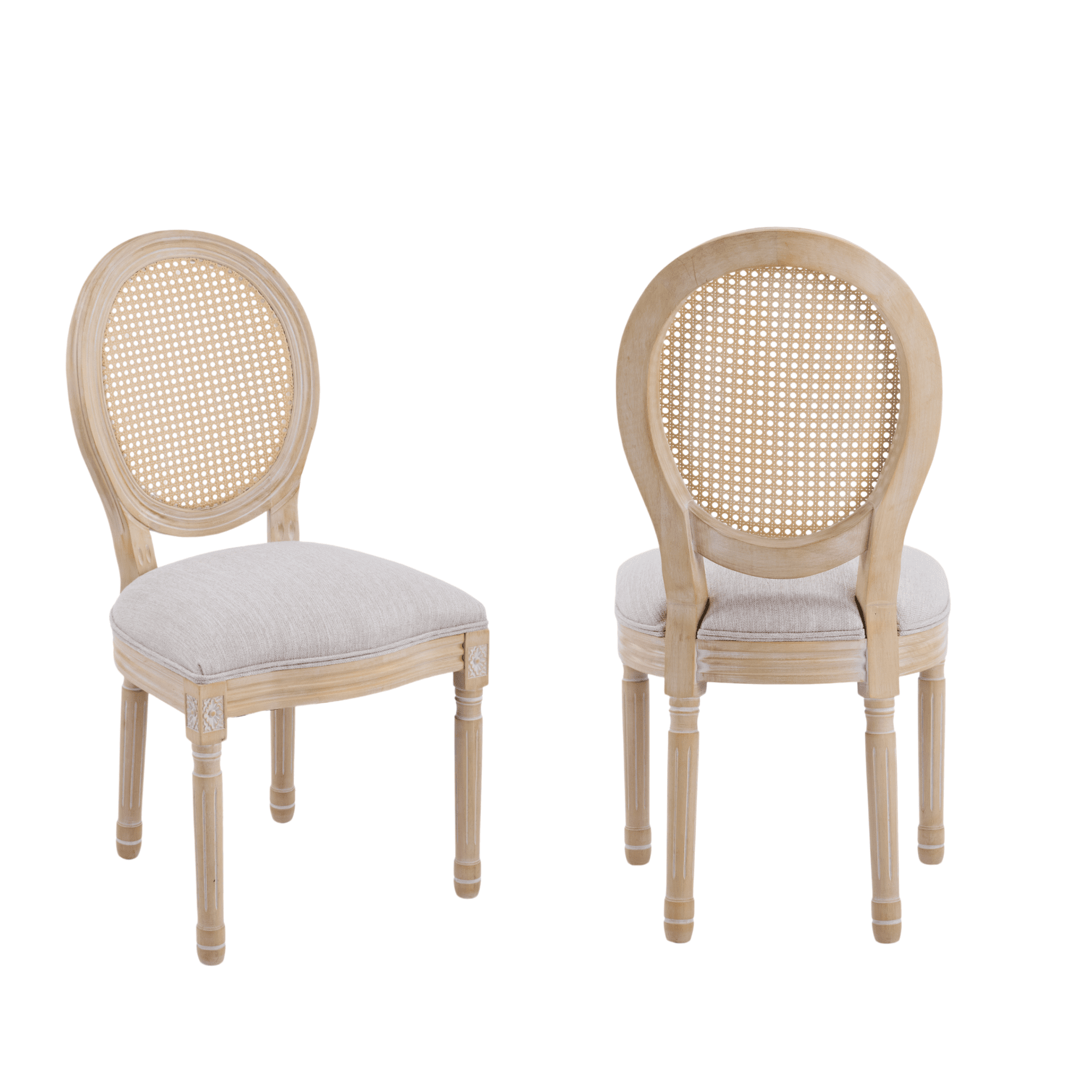 Click here for Canlux Dining Chair [set Of 2 Pcs] Beige prices